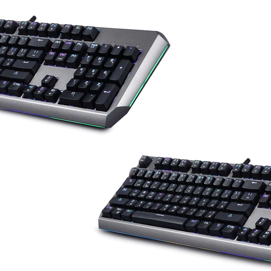 Porodo Gaming Wired Full Keyboard with Gateron PRO Switch PDX219